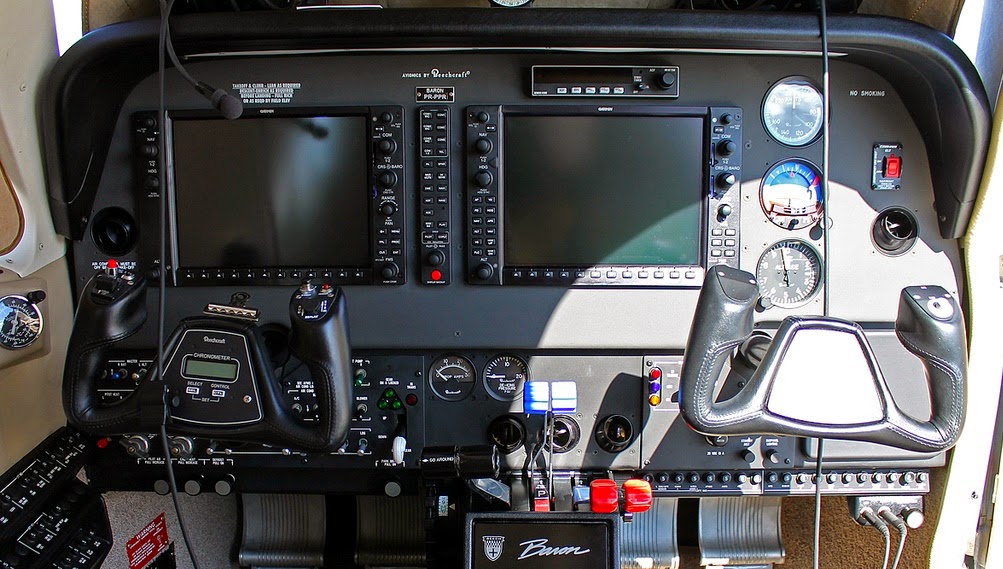 Beech Baron G58 Home Cockpit (Flightsimulator)