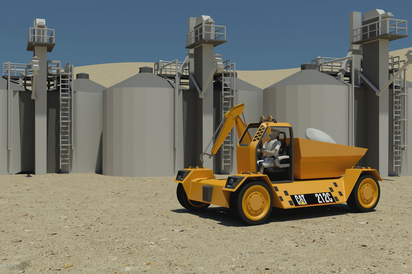 Mark Shackley - Transport Designer: Caterpillar Concept 2013