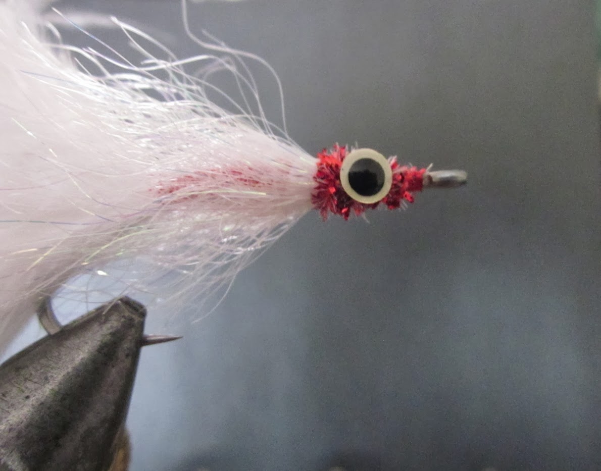 JC's Art of Flies: Step-by-Step Tying White Betta Fish Fly