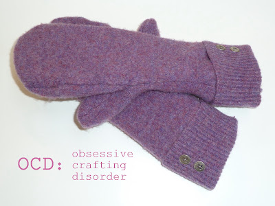 ocd: obsessive crafting disorder: Tutorial: felted mittens from ...