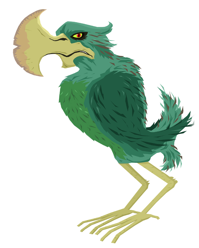 Fruitless Pursuits: D&D, Day by Day - Axe Beak