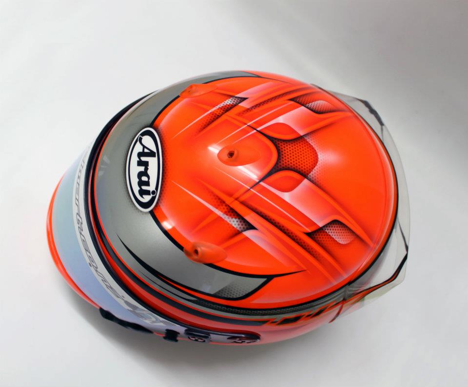 Racing Helmets Garage: Arai GP-6 P.Dold 2012 by Helmart Design