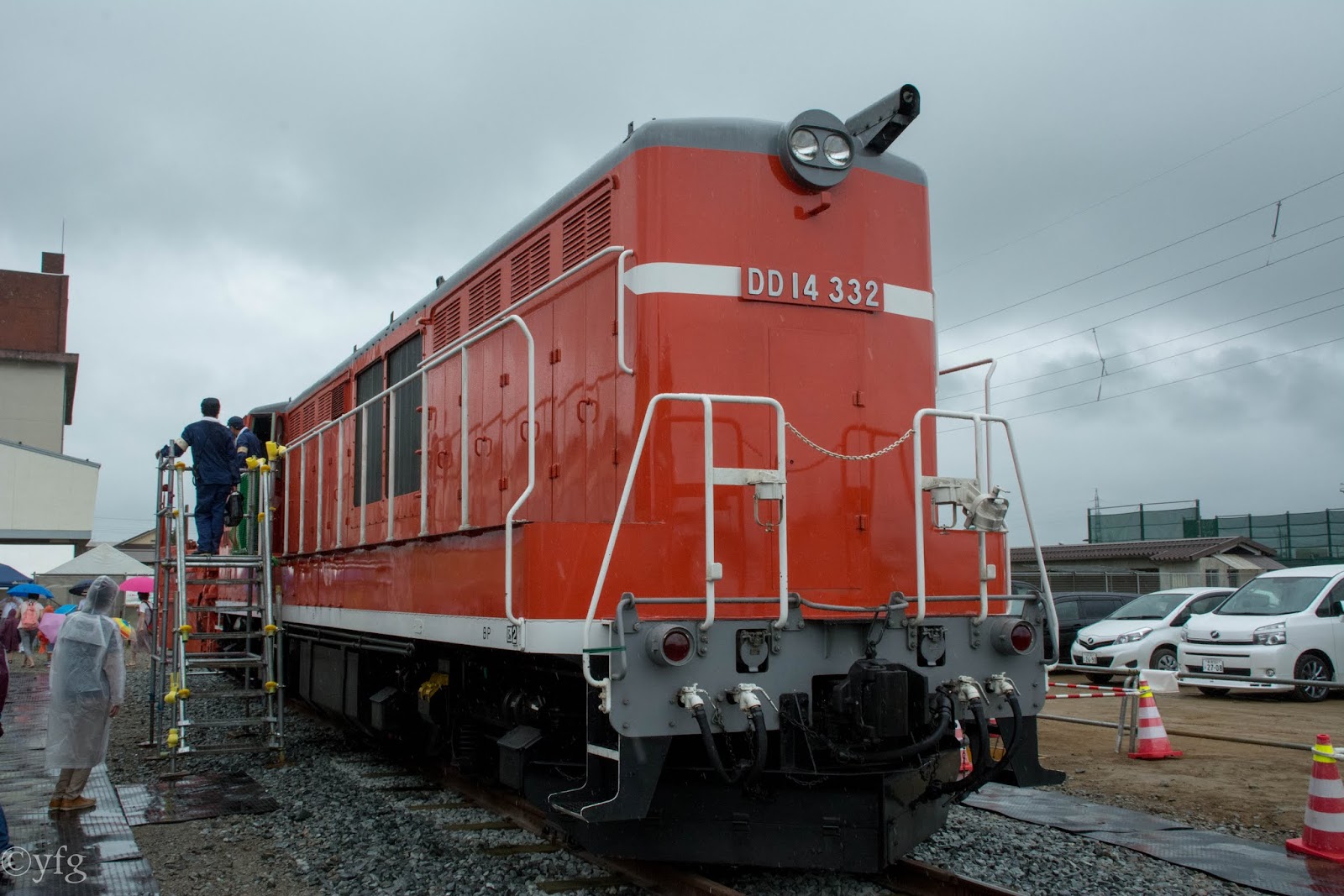 鐵道単見: 新津鉄道資料館 485系DD14形特別公開