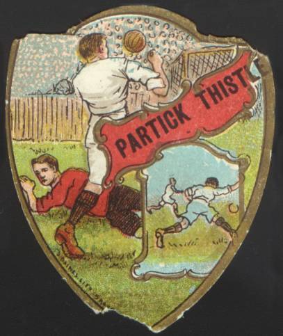 Old Scottish Football: Partick Thistle 1890s Badge