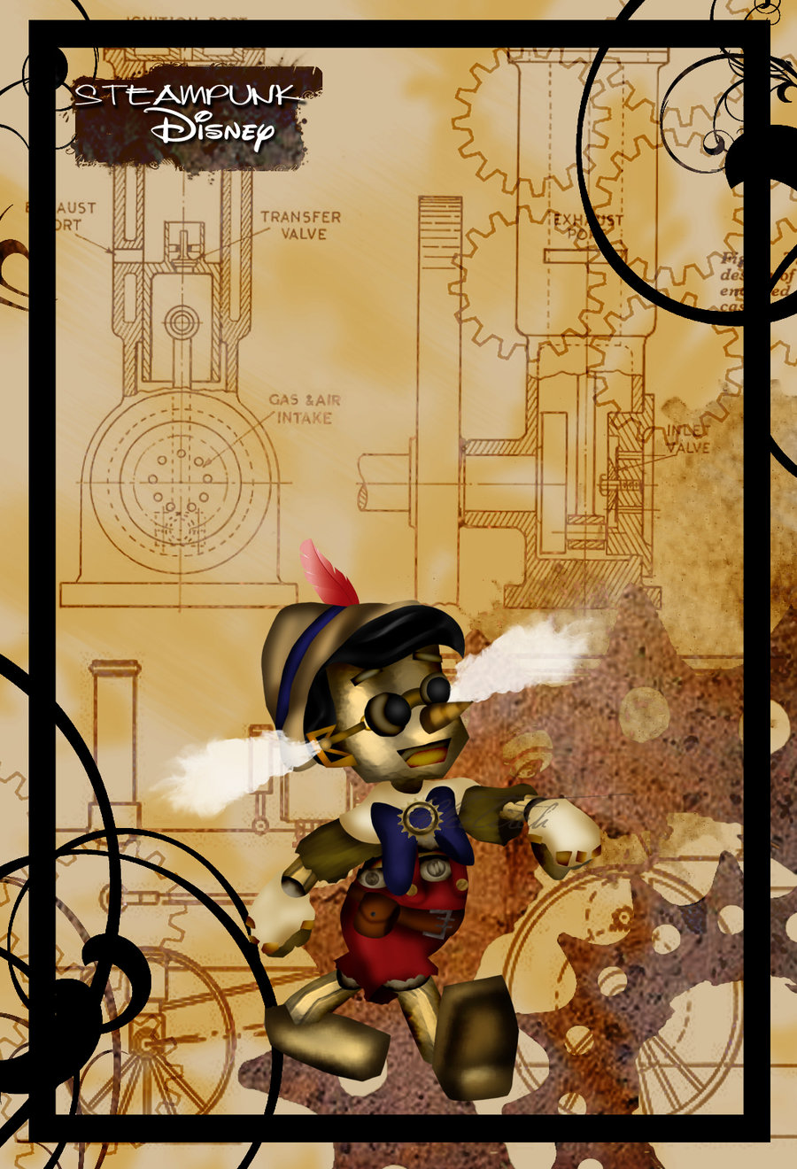 Creamsodabomb!: Steampunk Disney