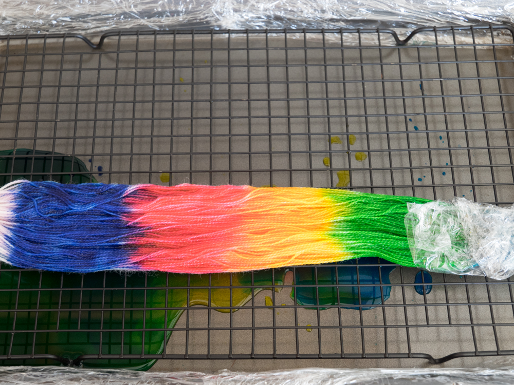 The Impatient Dyer: How To - Hand Painted Yarn