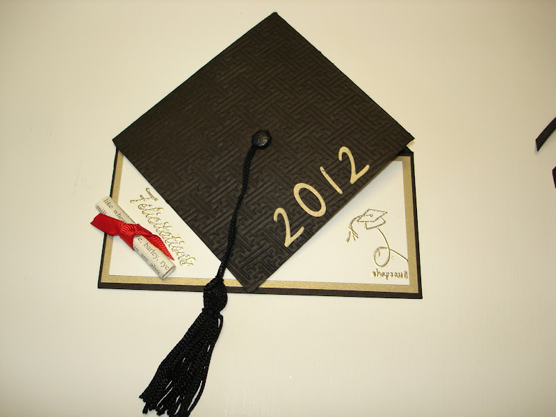 La Magie du Carton: Carte de graduation