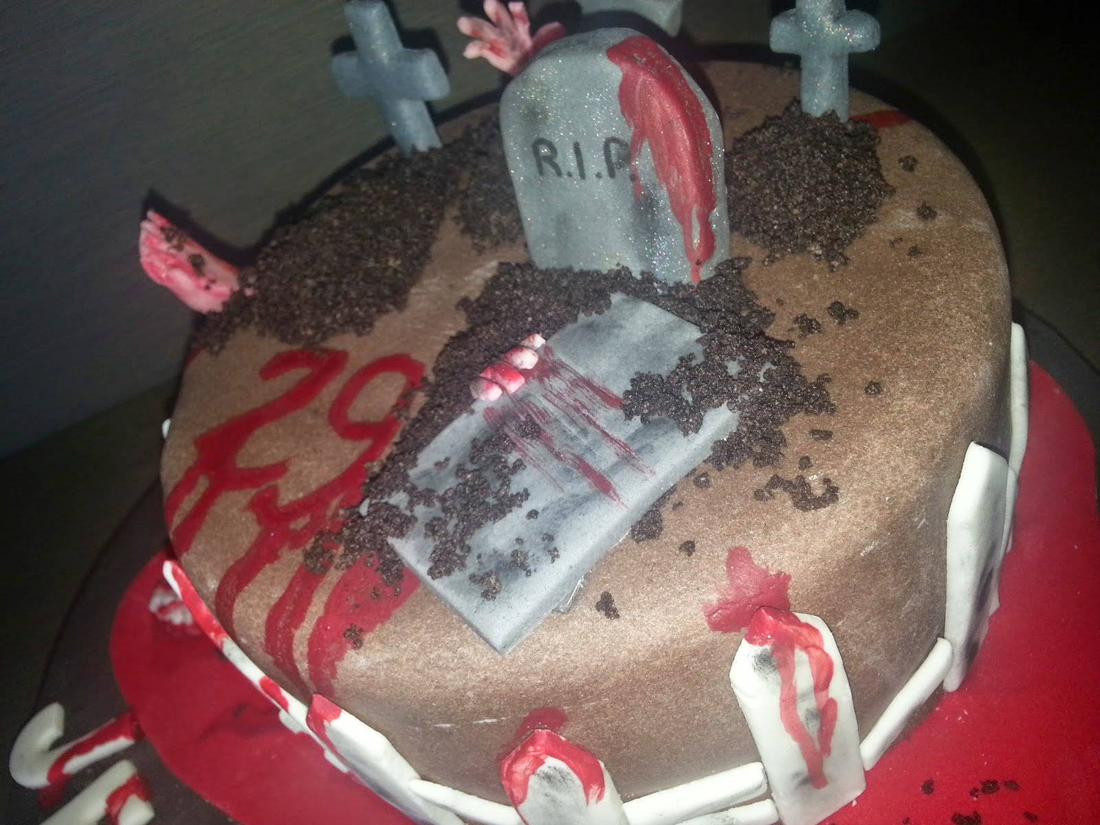 CHIQUI CAKES: Pastel Zombies para Jennifer