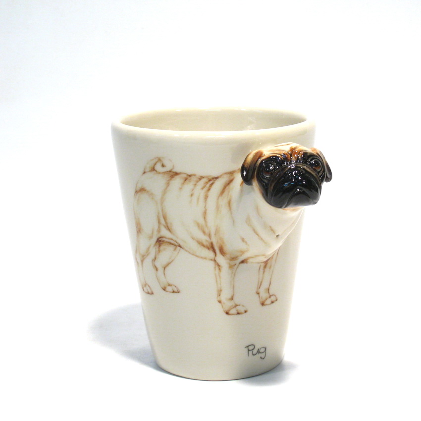 muddymOOd Dog Mugs: Pug Lover Mug 00007