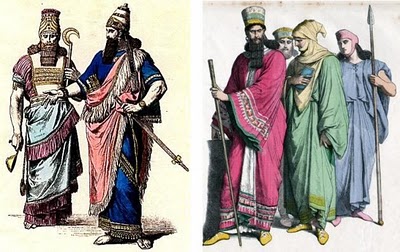 Vestuário da antiguidade: Assírios