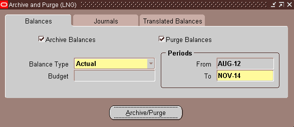 Miftakh Zein: [Oracle EBS] Archive and Purge GL Balances and Journals