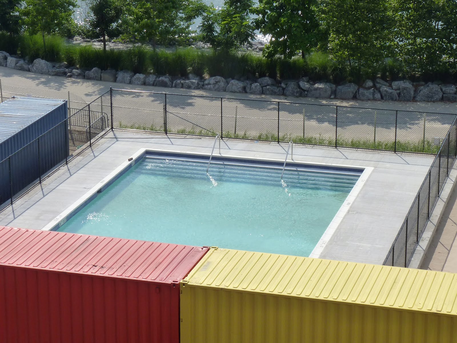 mcbrooklyn: Pop-Up Pool at Brooklyn Bridge Park Opening Friday