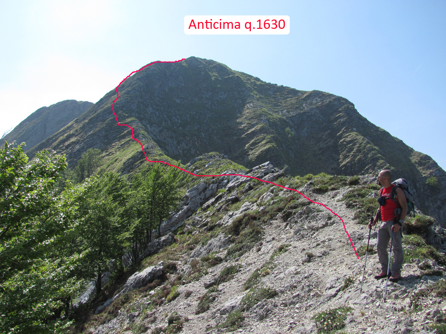 Escursionismo a 360°: Monte Corchia (dal crinale nord dell’anticima) EE