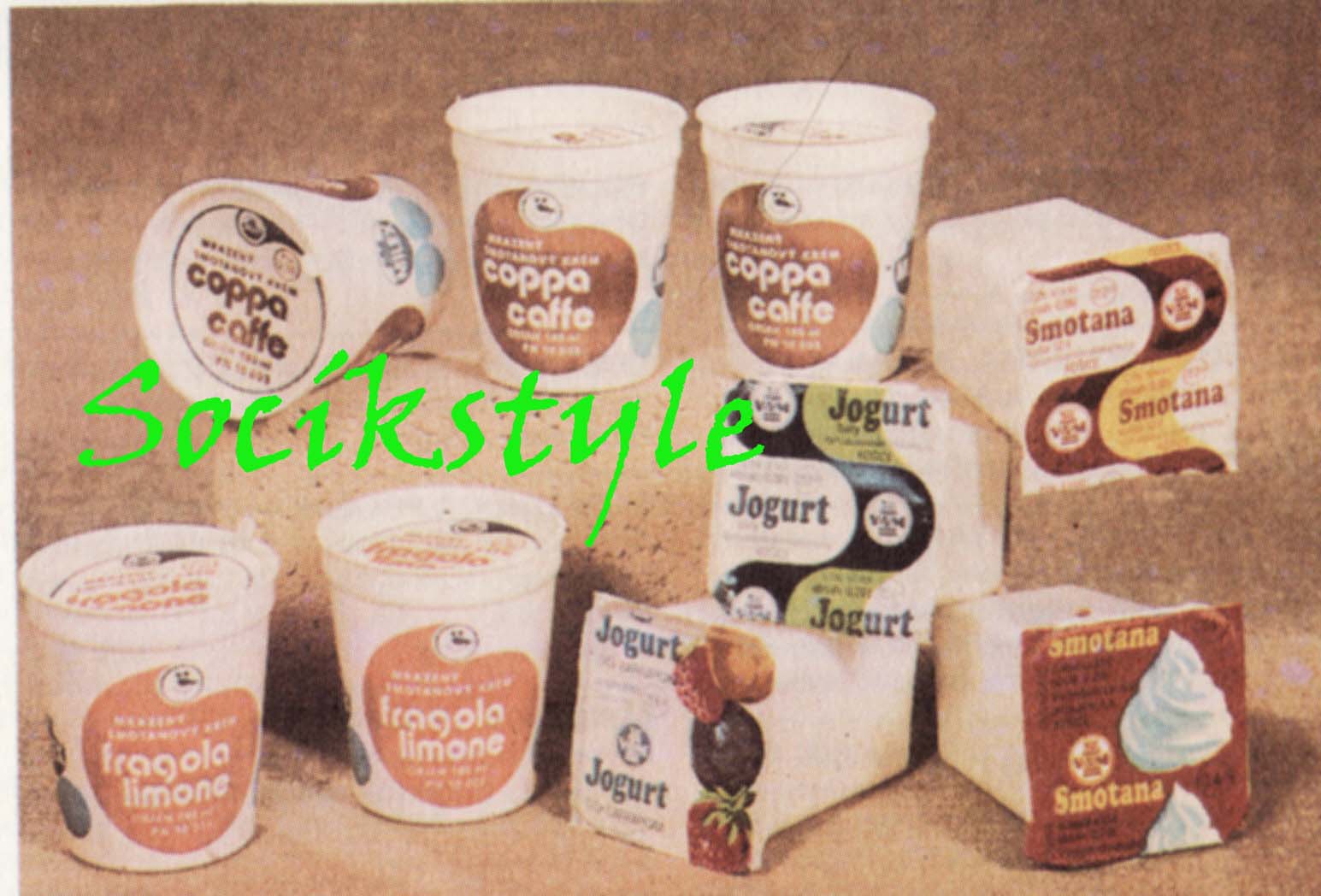 SOCÍK STYLE-Ostalgia: MLIEČNĚ VÝROBKY ČSSR-4.ČASŤ: MRAZENÉ A SUŠENÉ.