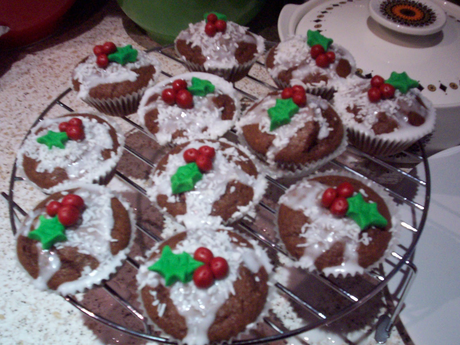 Hey! Homewrecker: Mini Christmas muffin puds