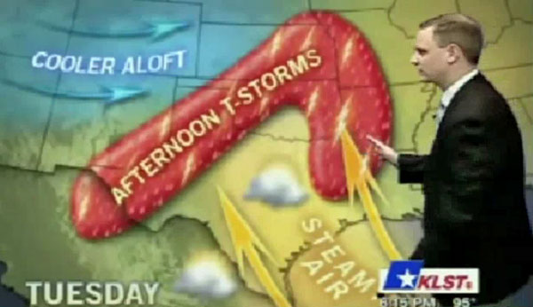 FARK.com: (7532749) I have the weirdest weather forecast right now