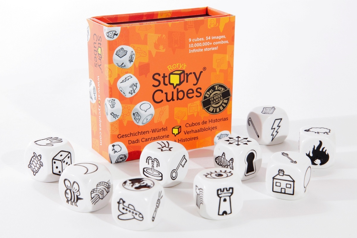 Carmen en su tinta: Story Cubes de Rory's, autor: Rory O'Connor