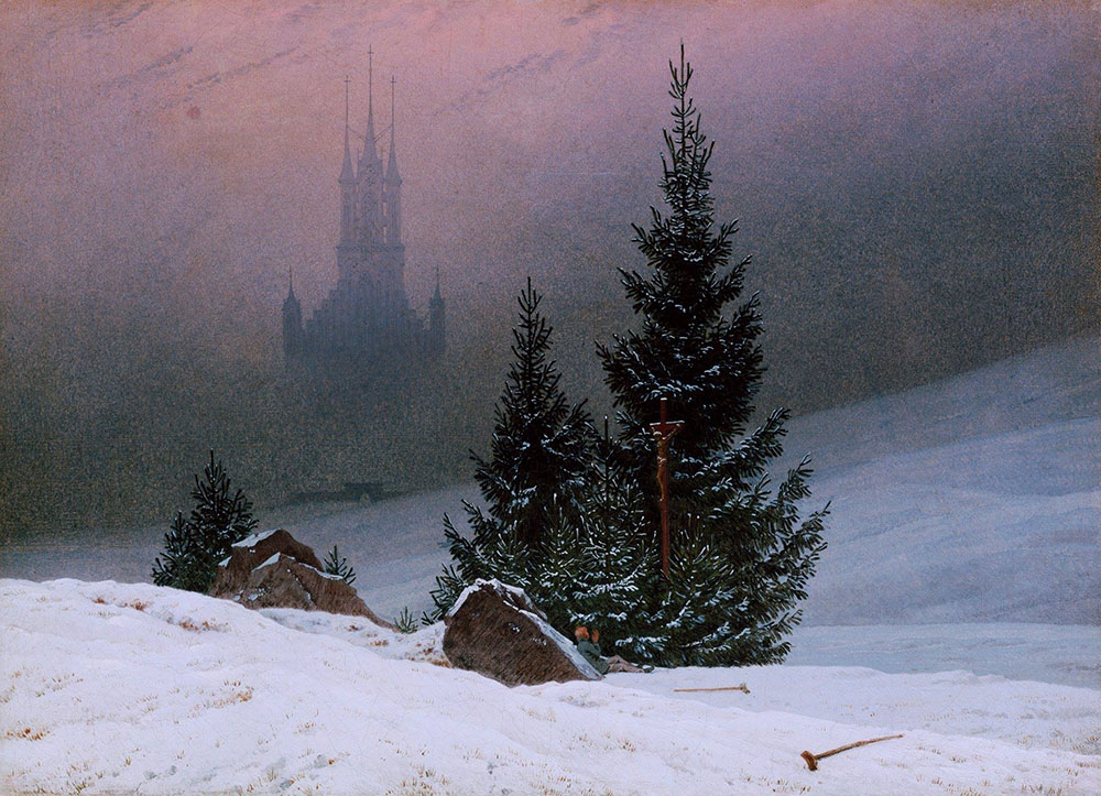 EBL: Winter Landscape: Caspar David Friedrich (1811)