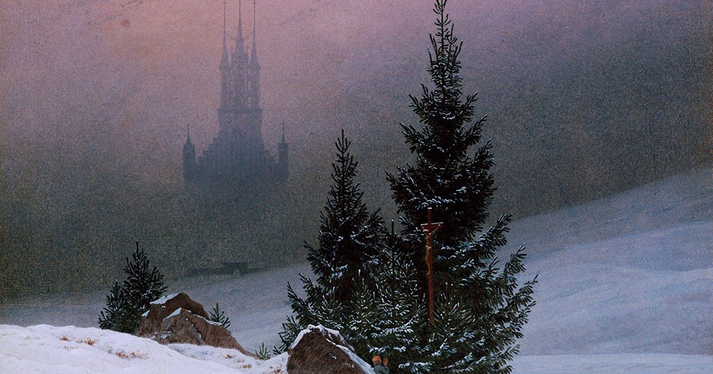 EBL: Winter Landscape: Caspar David Friedrich (1811)