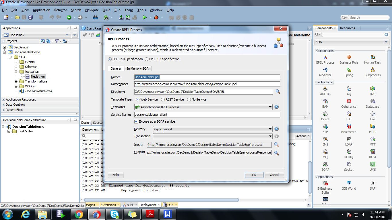 ORACLE SOA 12c BLOG