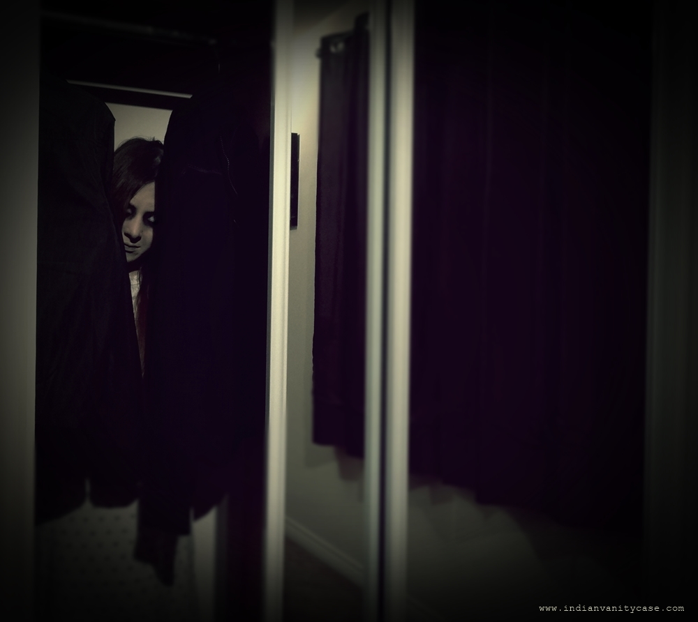 Conjuring Ghost On Cupboard