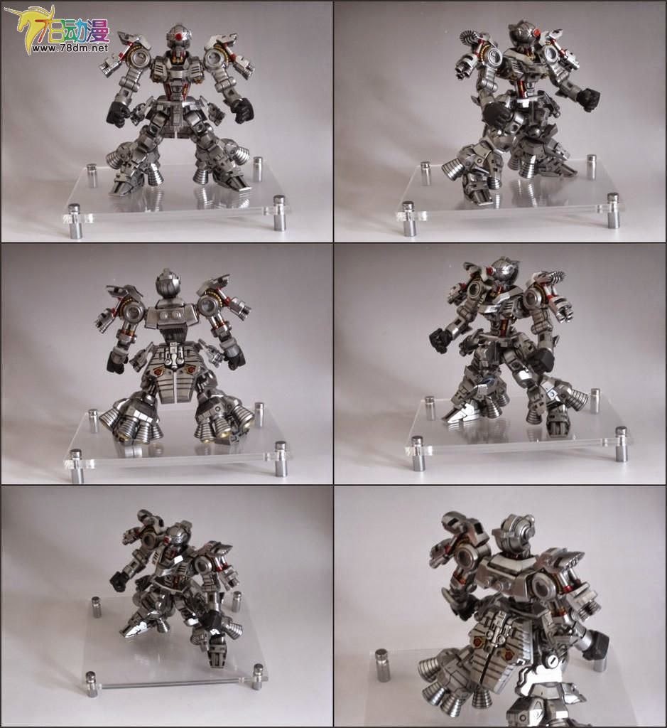 Gundam Family: SD MSN-04 Sazabi Resin Model Kit Painted Build