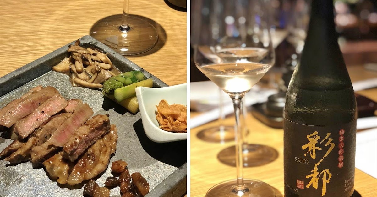 GoodyFoodies: Sake Pairing Dinner: SAITO x Tatsu, InterContinental ...