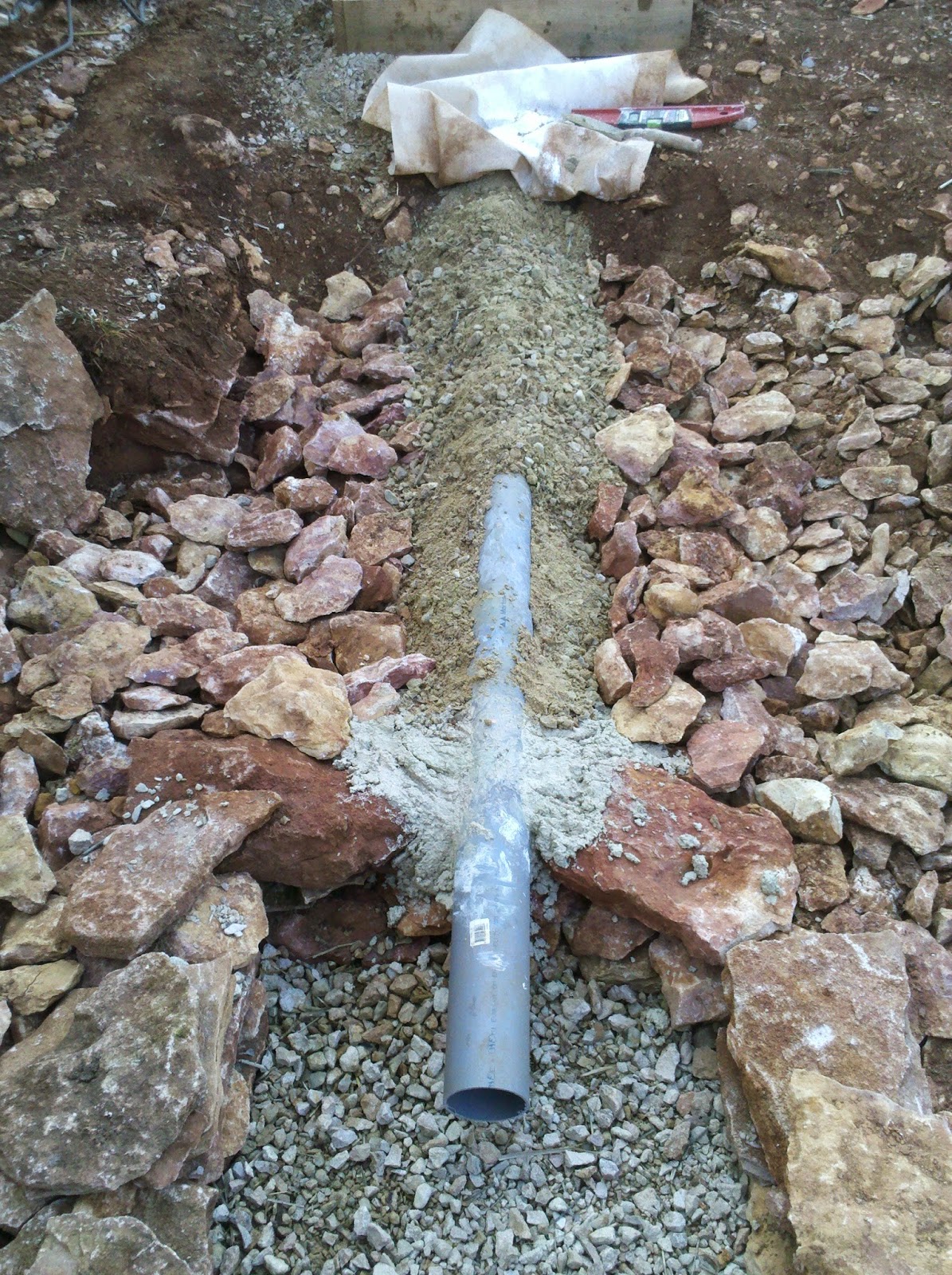 La Chaumière en Paille: Le puits perdu