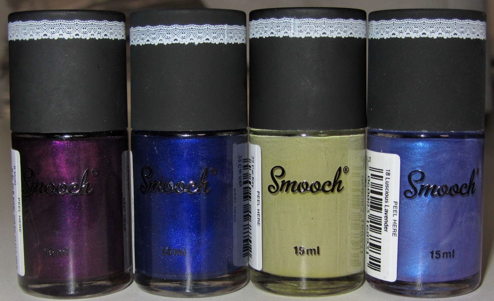 Smooch swatches | Nailart Polish