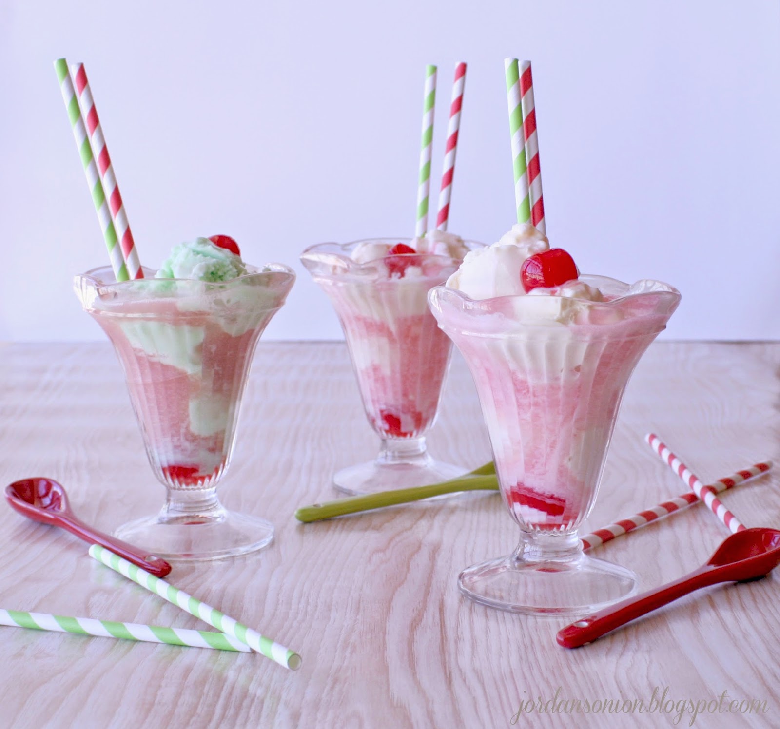Cherry Limeade Floats | Jordan's Easy Entertaining