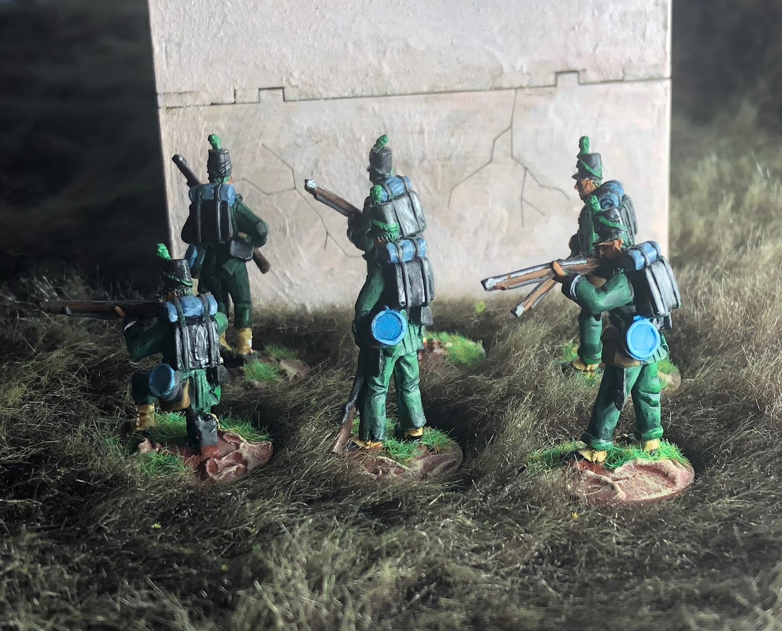 wargaming in 28 mm and sometimes smaller: 95th Rifles