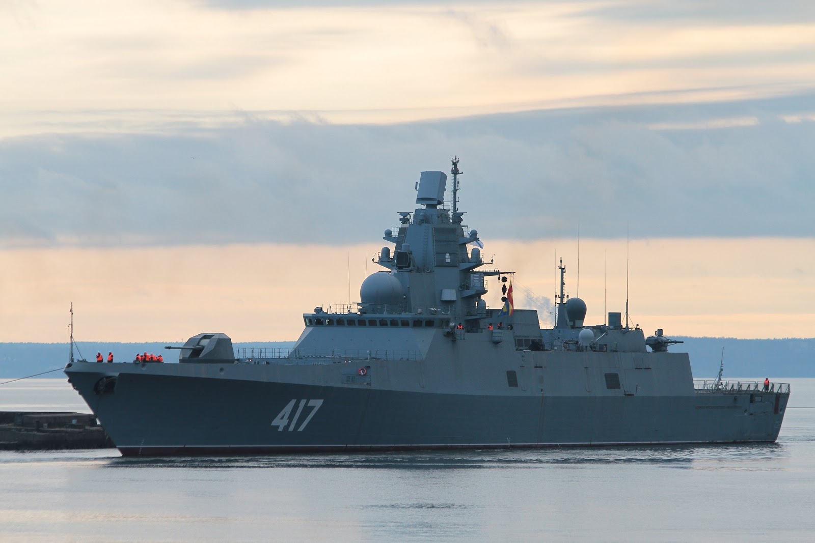 Admiral Gorshkov-class frigate Proyek 22350 Angkatan Laut Rusia ...