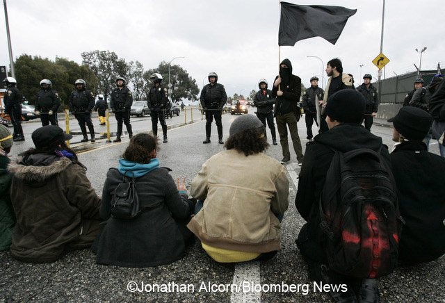 L A T I T U D E: Occupy Port of Long Beach Protest