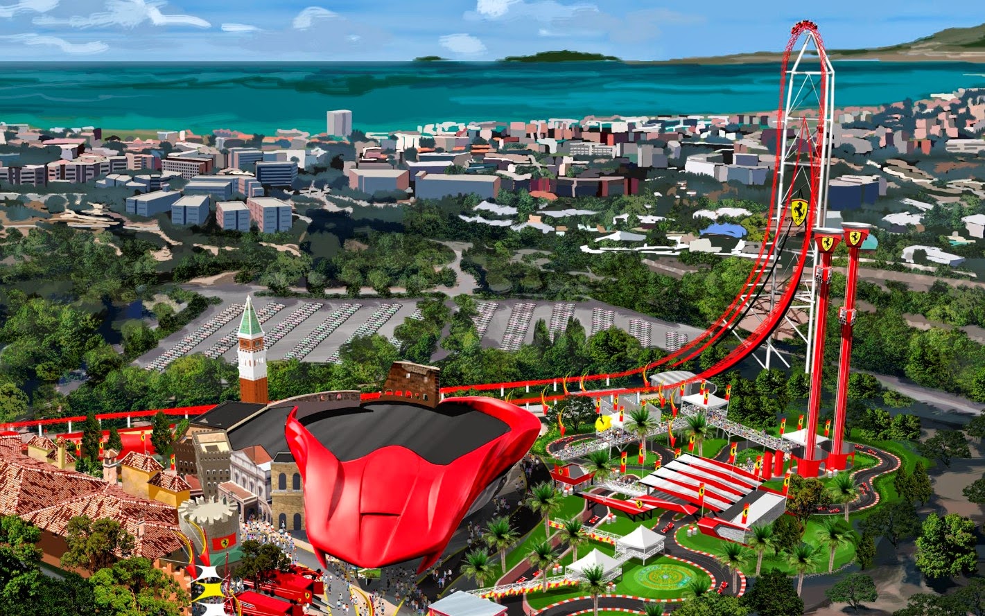 Le plein d’informations pour Ferrari Land à PortAventura - PARKS Trip