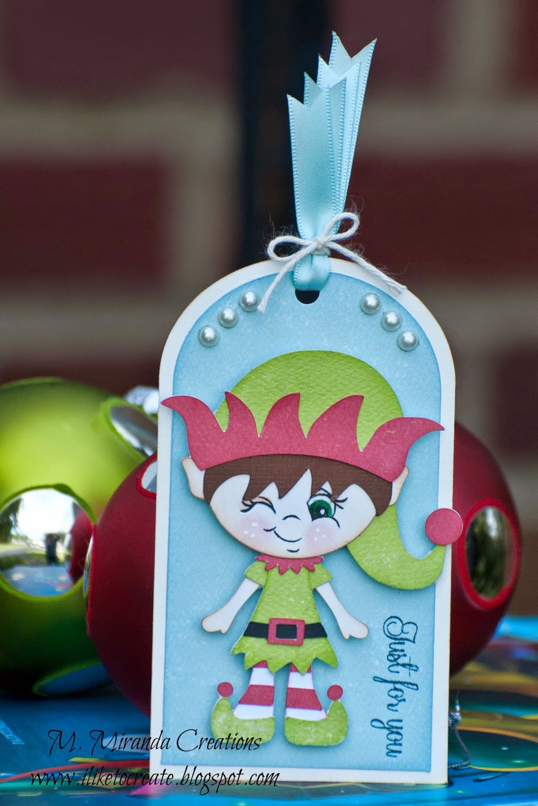 M Miranda Creations: Jingles the Elf!