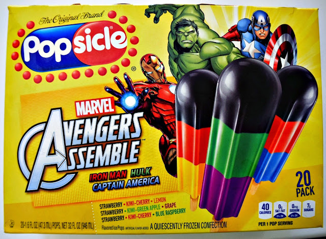 Sugar Swings! Serve Some: These Avengers Popsicles are so fun!