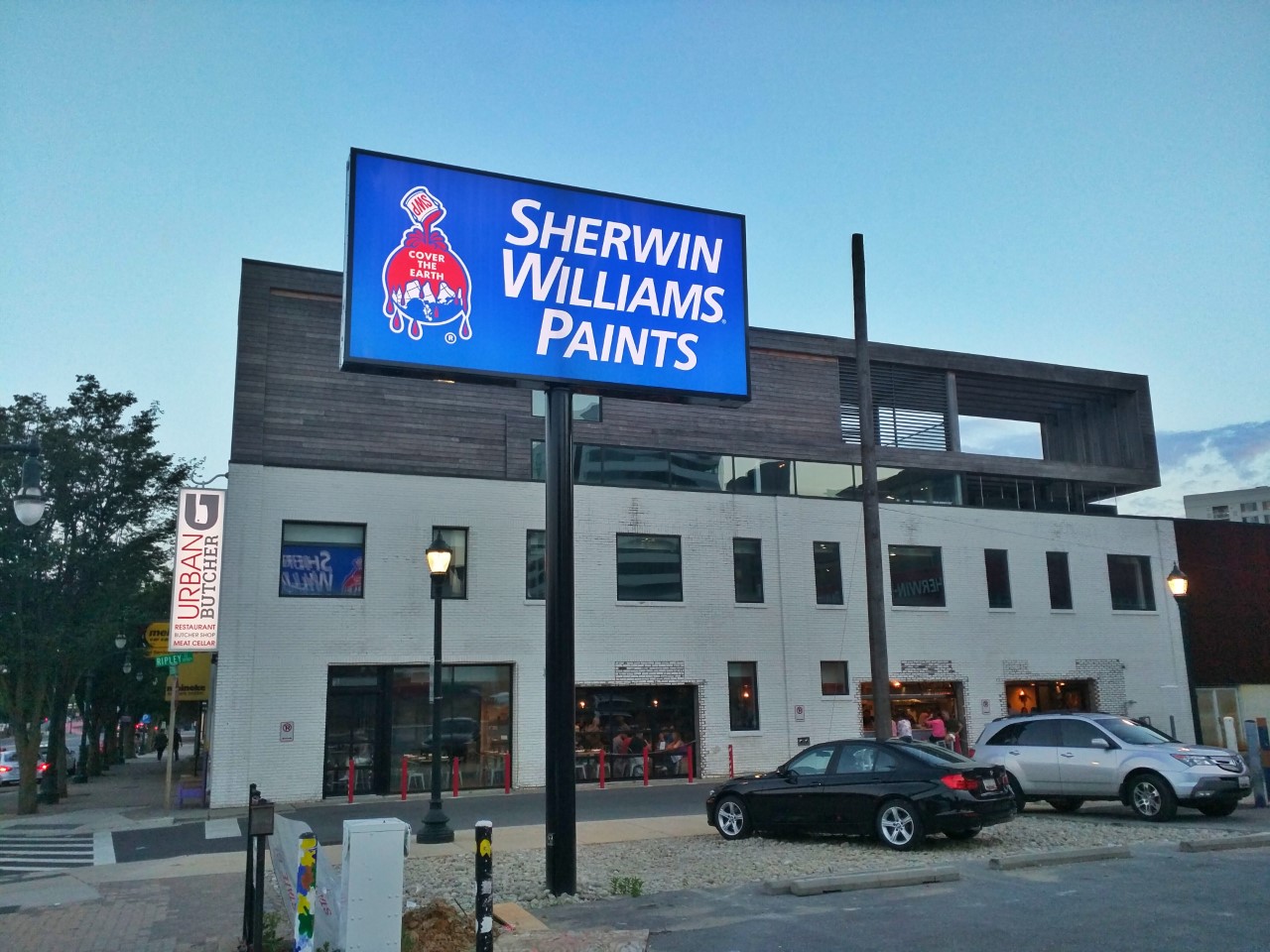 East MoCo: Sign installed at Sherwin-Williams in downtown Silver Spring ...