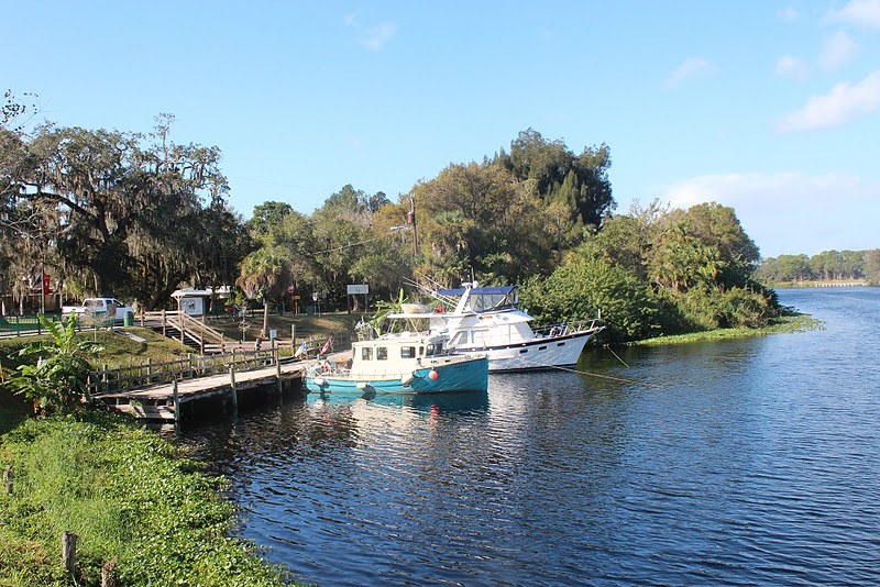 North Star on the Great Loop Journey: La Belle Florida town dock