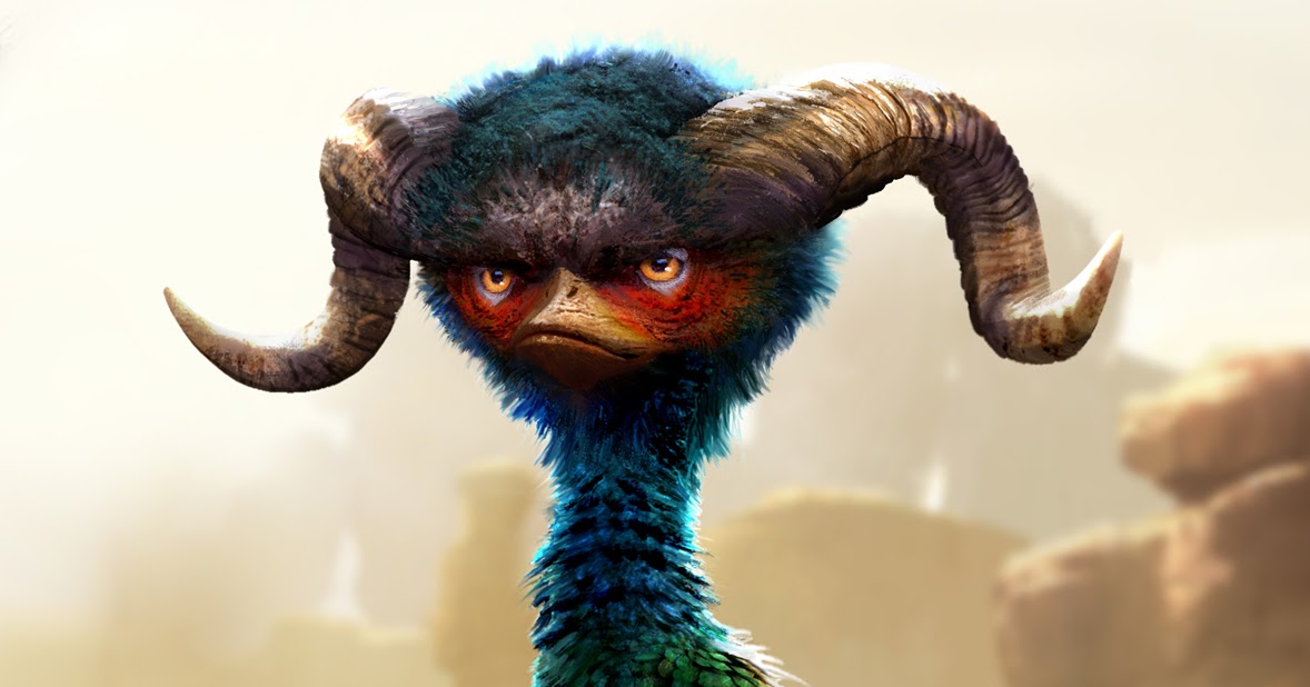 Leighton Hickman Art: Croods: Ramu