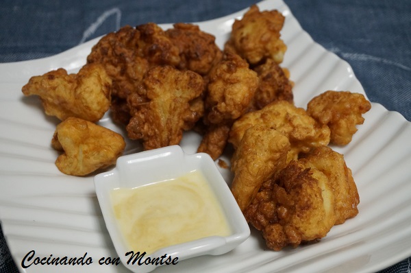 Coliflor rebozada - Cocinando con Montse