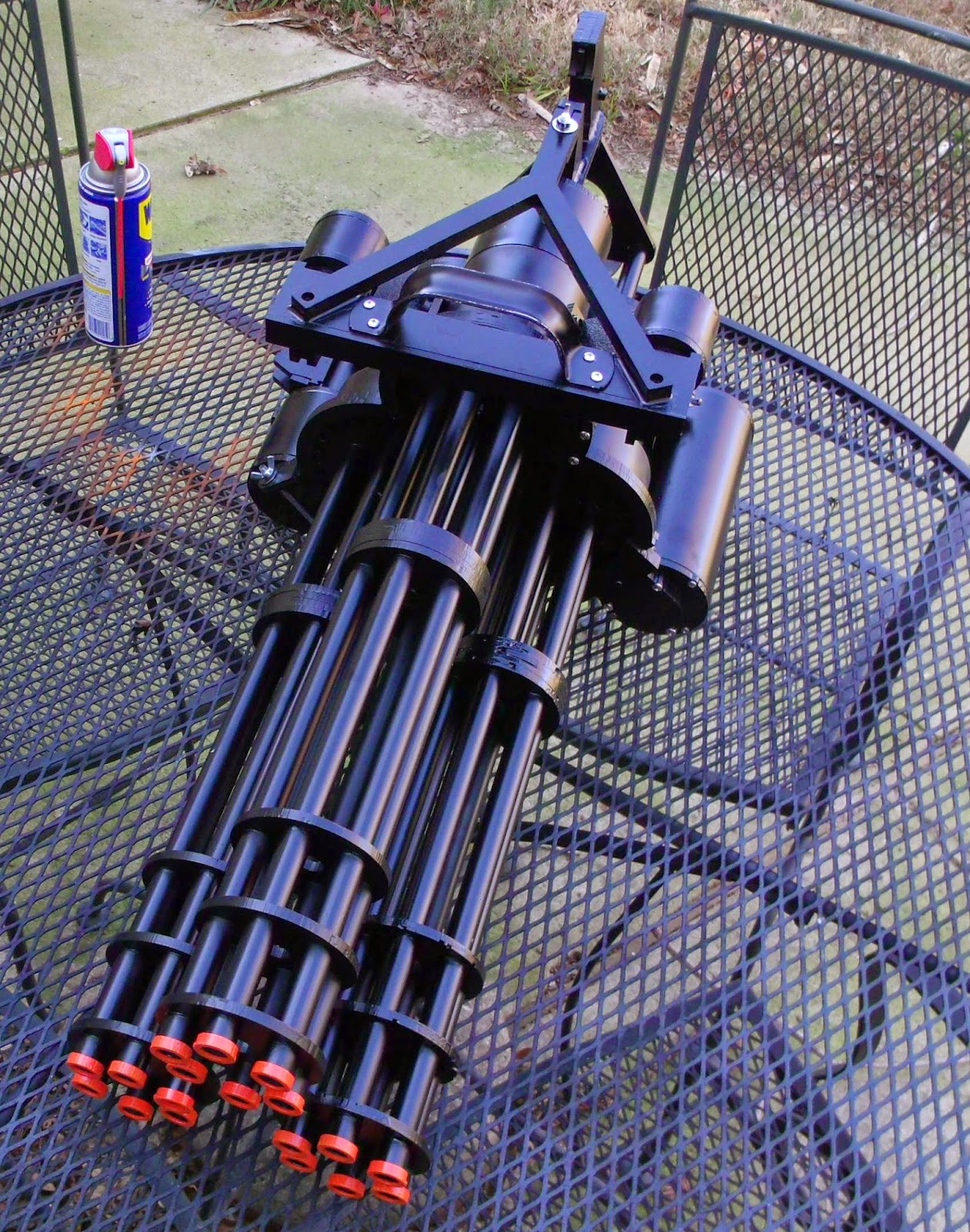 Mr Minigun Movie Props. The Blog of KillBucket Bivens: Triple Minigun ...