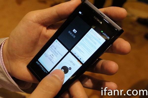 Nokia N9:Nokia's new flagship high-definition real machine N9