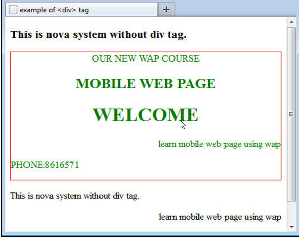 HTML Part 030_Division Element, Span element - Freelancers School HTML Part 030_Division Element, Span element - Freelancers School