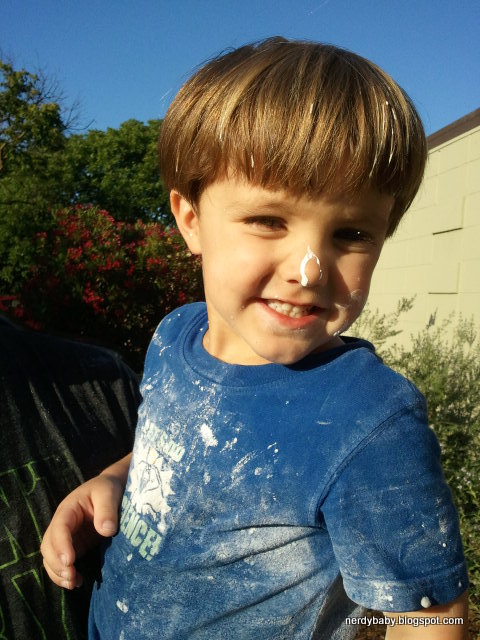 Cornstarch And Water Pool