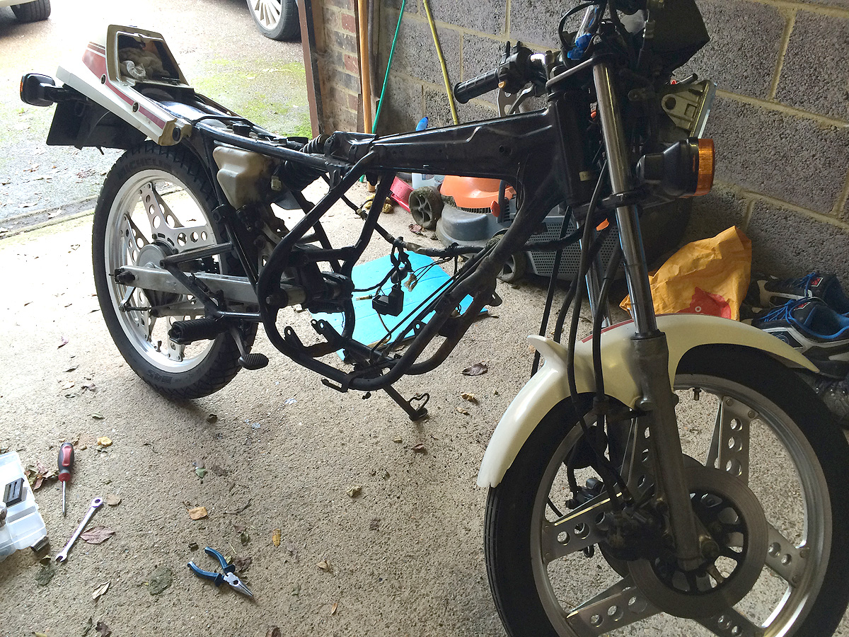 Honda MBX80 : My Bike: My MBX80 restoration story so far...