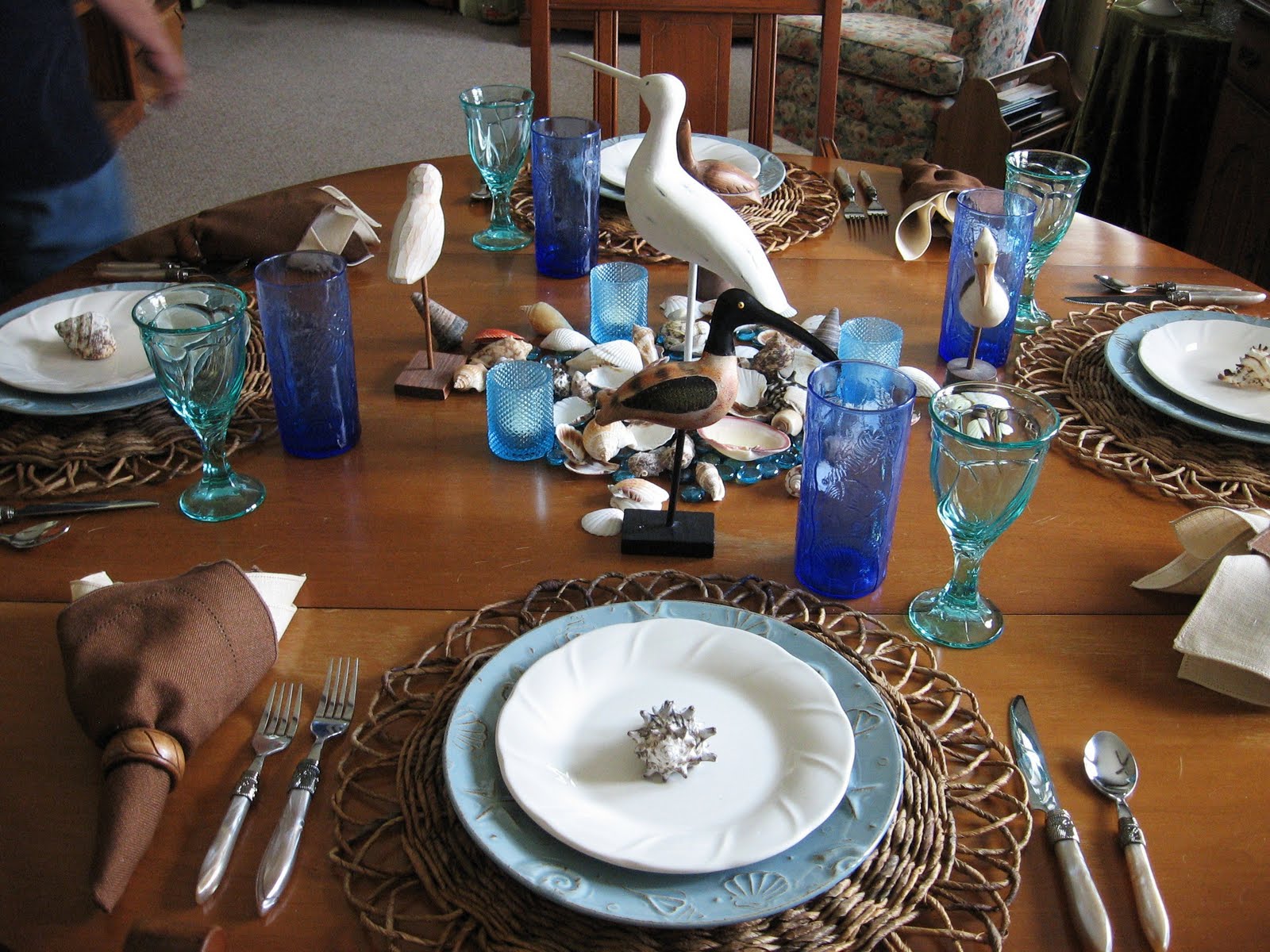 In the Middle of Nowhere : Seaside Tablescape