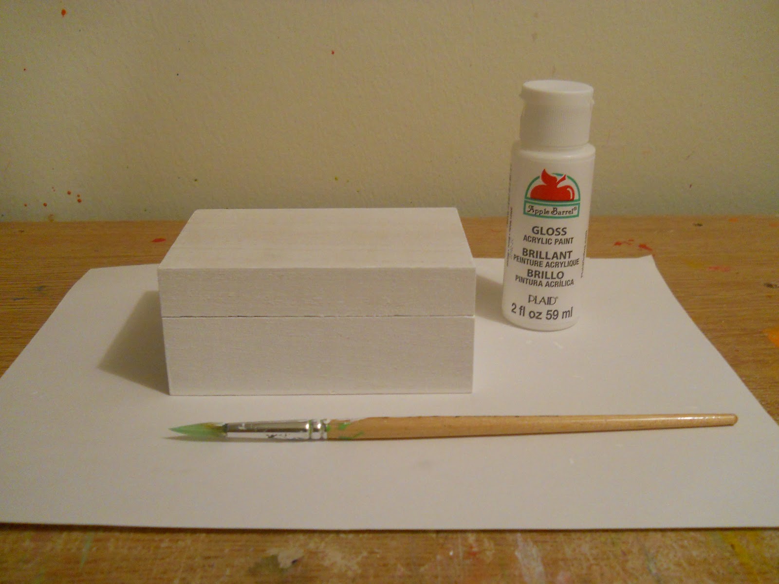 Wrapping Paper Saver DIY - Running With A Glue Gun