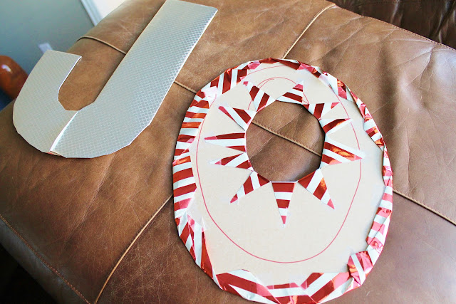 Tucker Up: DIY Christmas Craft - JOY Letters