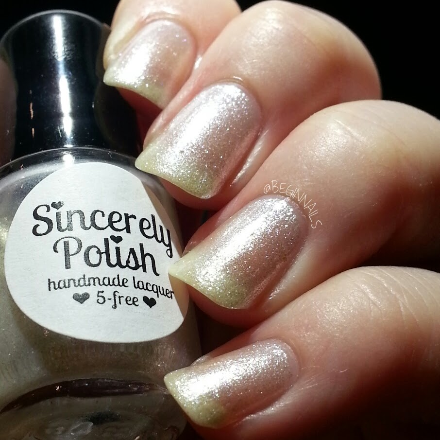 Let's Begin Nails: Sincerely Polish Once Upon An Enchanted Night Part 2 Swatch and Review