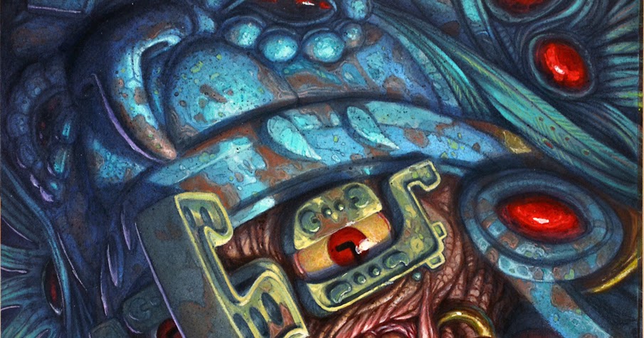 The DOODLES, DESIGNS, and aRT of CHRISTOPHER BURDETT: Chaac - Gods and ...